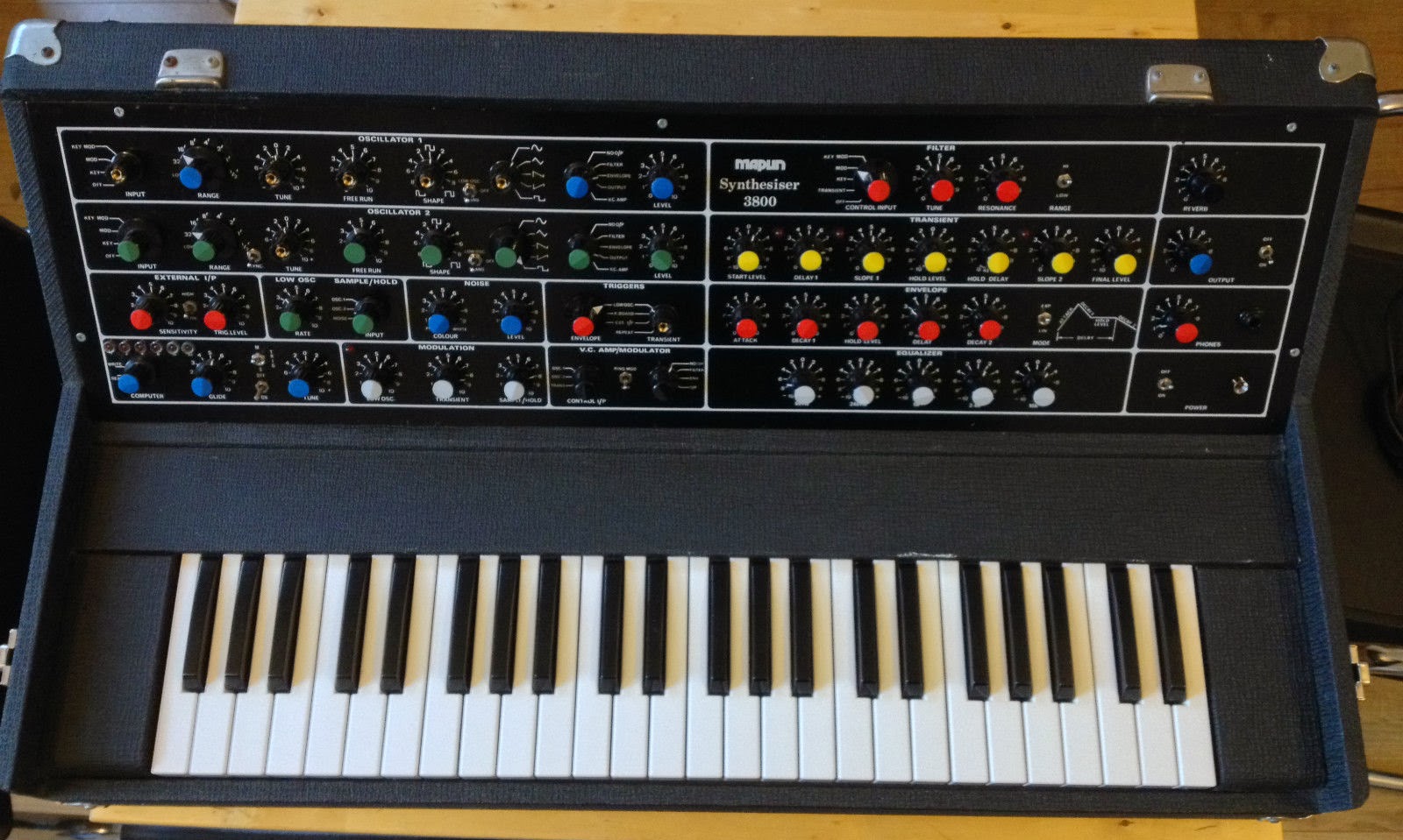 MATRIXSYNTH: Maplin 3800 Vintage Analogue Synthesiser