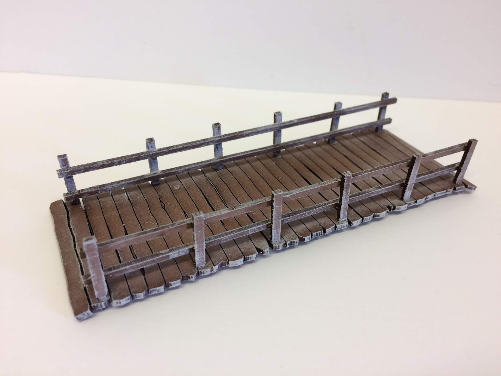 Empires At War Blog: 28mm Small wooden bridges and buildings.