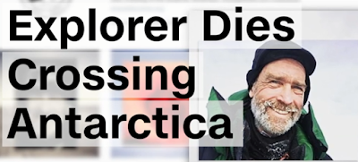 British explorer dies of dehydration crossing Antarctic just 30 miles ...