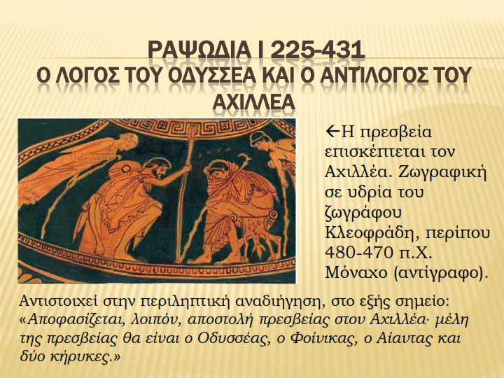 Ιστογραφία: ΙΛΙΑΔΑ : " ΤΑ ΑΓΓΕΙΑ ΜΙΛΟΥΝ ΓΙΑ ΤΗΝ ΙΛΙΑΔΑ"
