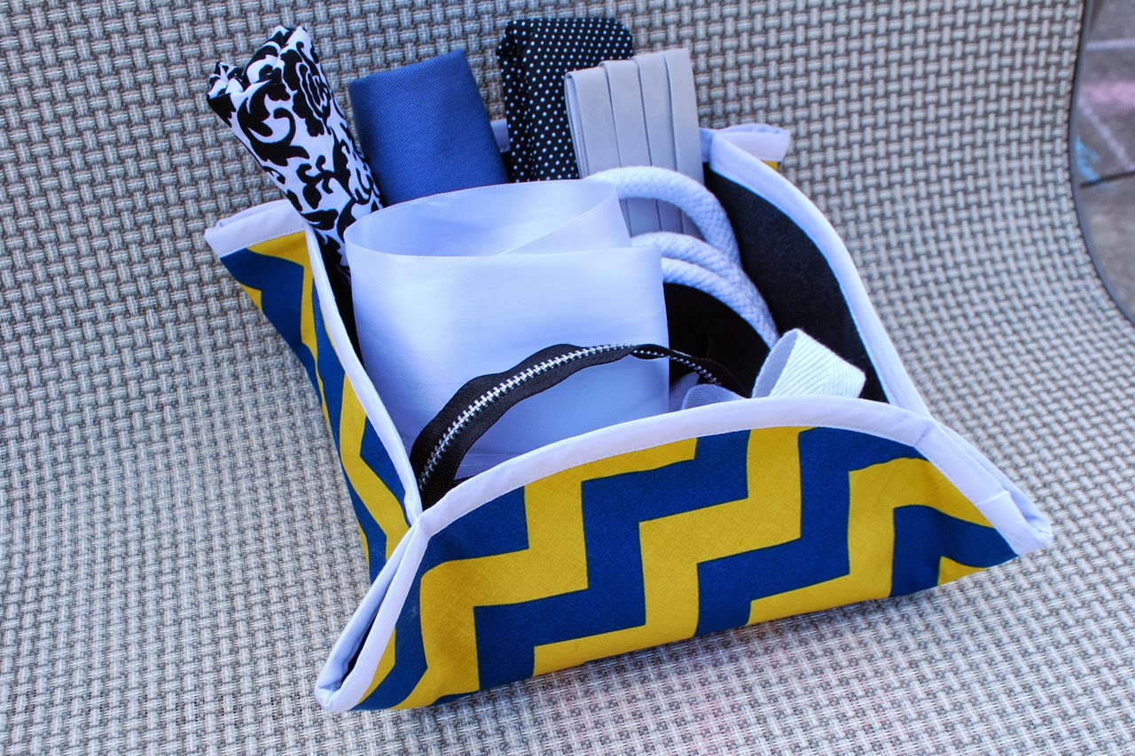 Roonie Ranching: Thread Catcher & Notions Basket -- Sewing Tutorial