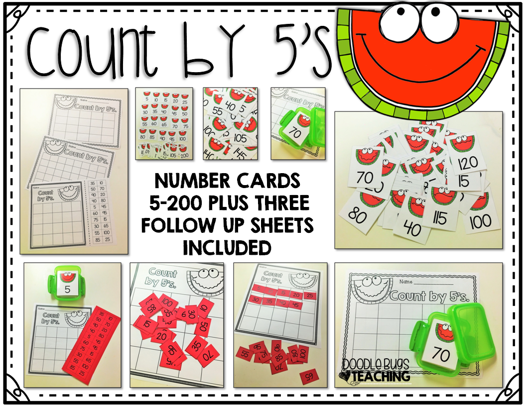 Doodle Bugs Teaching {first grade rocks!}: Wacky Watermelon Math ...