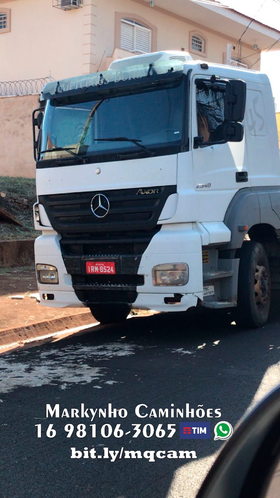 Markym Transporte: MERCEDES-BENZ AXOR 2540 6X2 2010