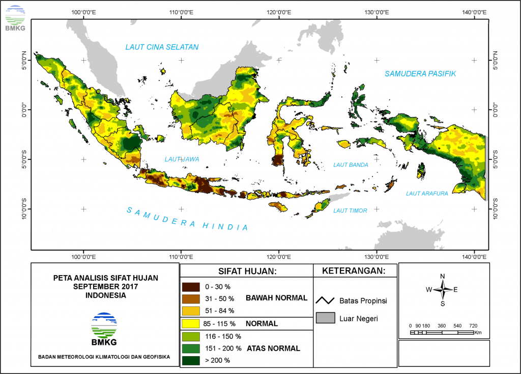 PORTAL GEOGRAFI : Pola Curah Hujan Di Indonesia
