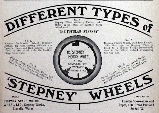 Just A Car Guy: a 'Stepney' spare wheel consisted of a rim and tyre ...