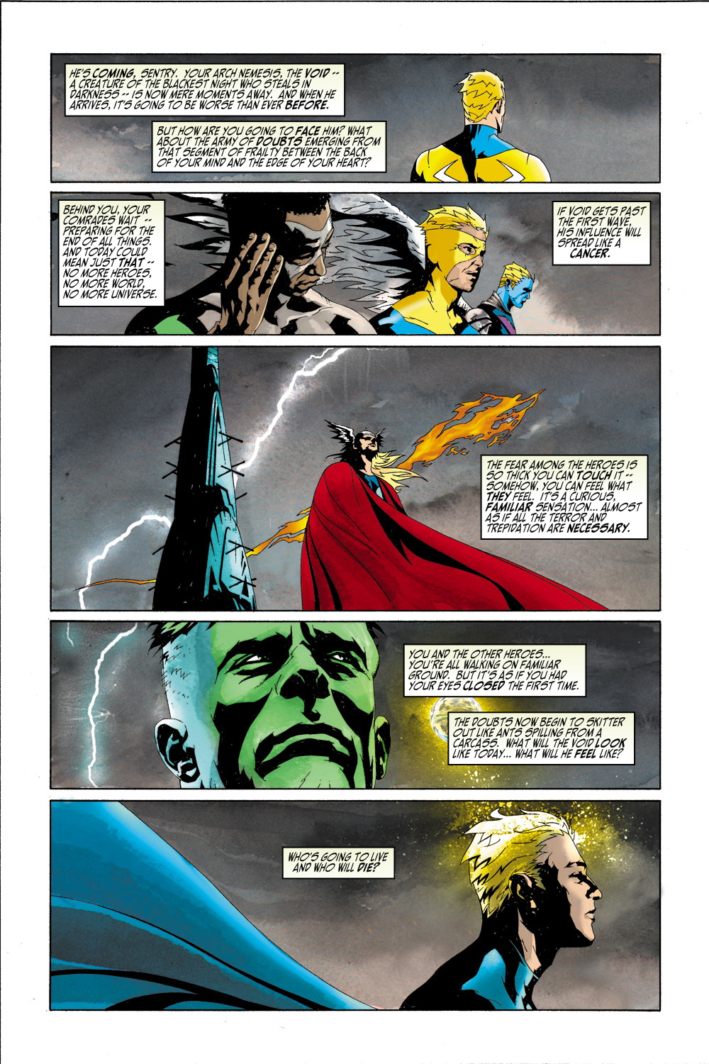 Read Online Sentrythe Void Comic Issue Full