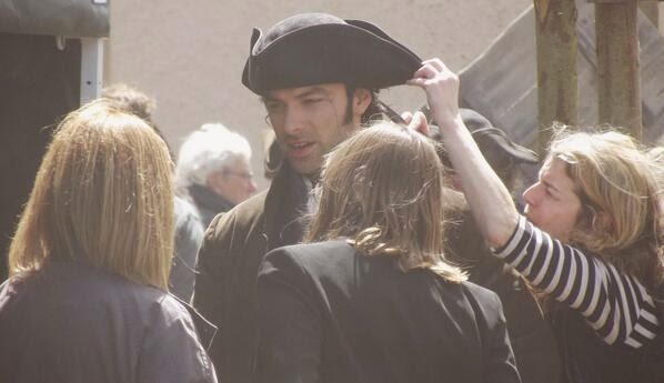 Poldarked: Today's Pictures From the Poldark Set in Corsham