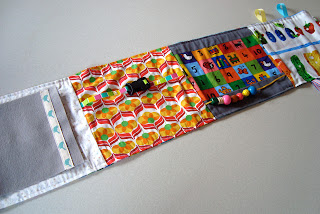 mousehouse: My creative space: a roll up busy book