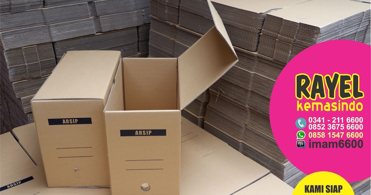 JUAL DAN CETAK KARDUS ARSIP MURAH - DESAIN DAN CETAK KEMASAN KARDUS DAN ...