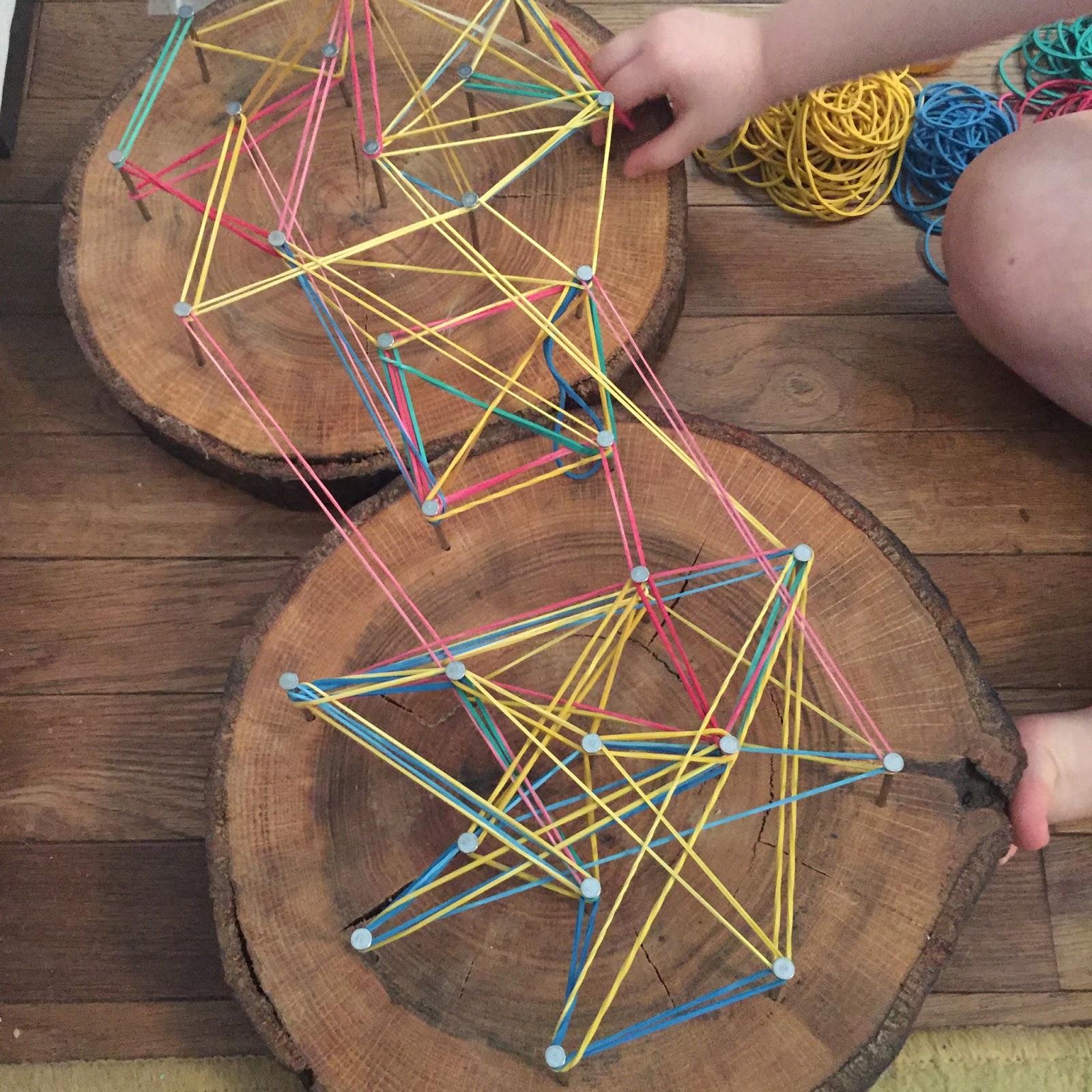 Polka-Dotty Place: DIY Geoboards