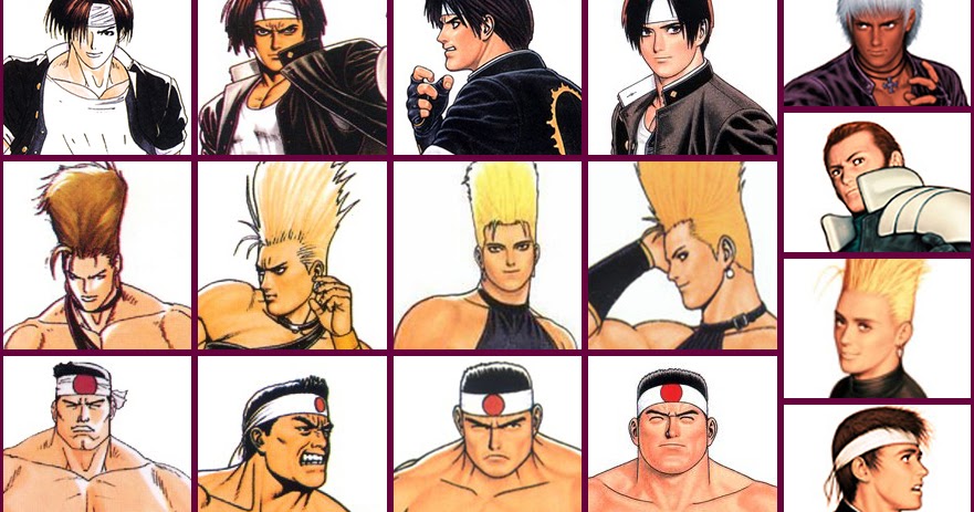 The King Of Fighters Ever: SETE TIMES QUE ESTÃO EM KOF DESDE O KOF94 E ...