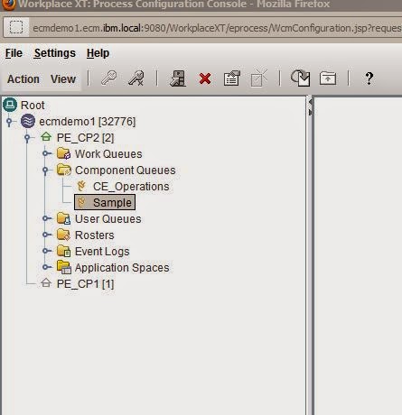 FileNet P8 Development tutorials: Configure Component Queue in FileNet (FileNet Process Engine)