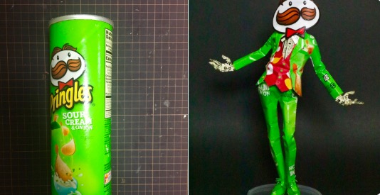 Nag on the Lake: Julius Pringles Gets A Body Made Out Of His Own Can