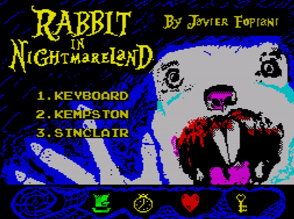 Indie Retro News: Rabbit in Nightmareland - The ZX Spectrum bunny is ...