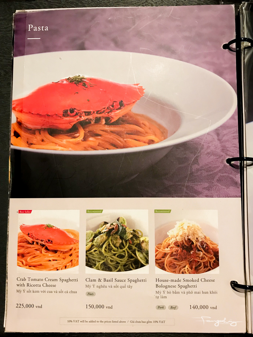 Pizza 4P's Menu @ Ho Chi Minh - FENNYSHARING