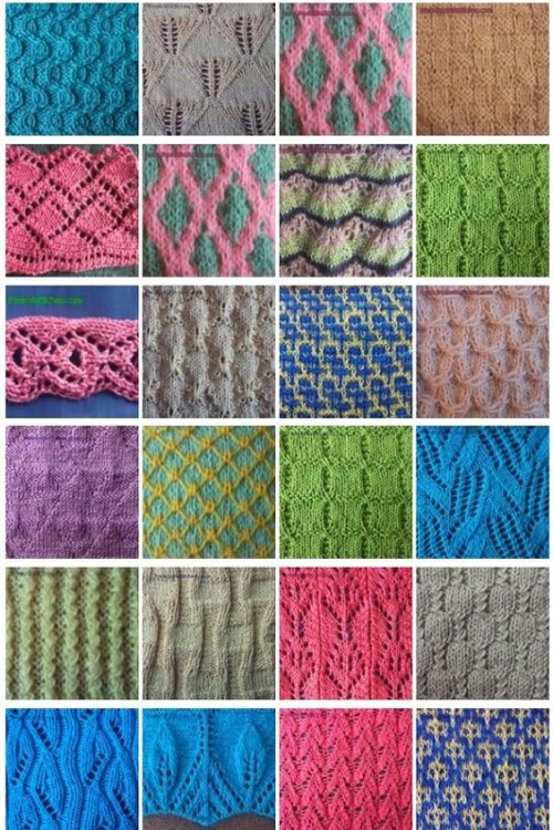 Beautiful Skills - Crochet Knitting Quilting : Knit Stitch Library ...