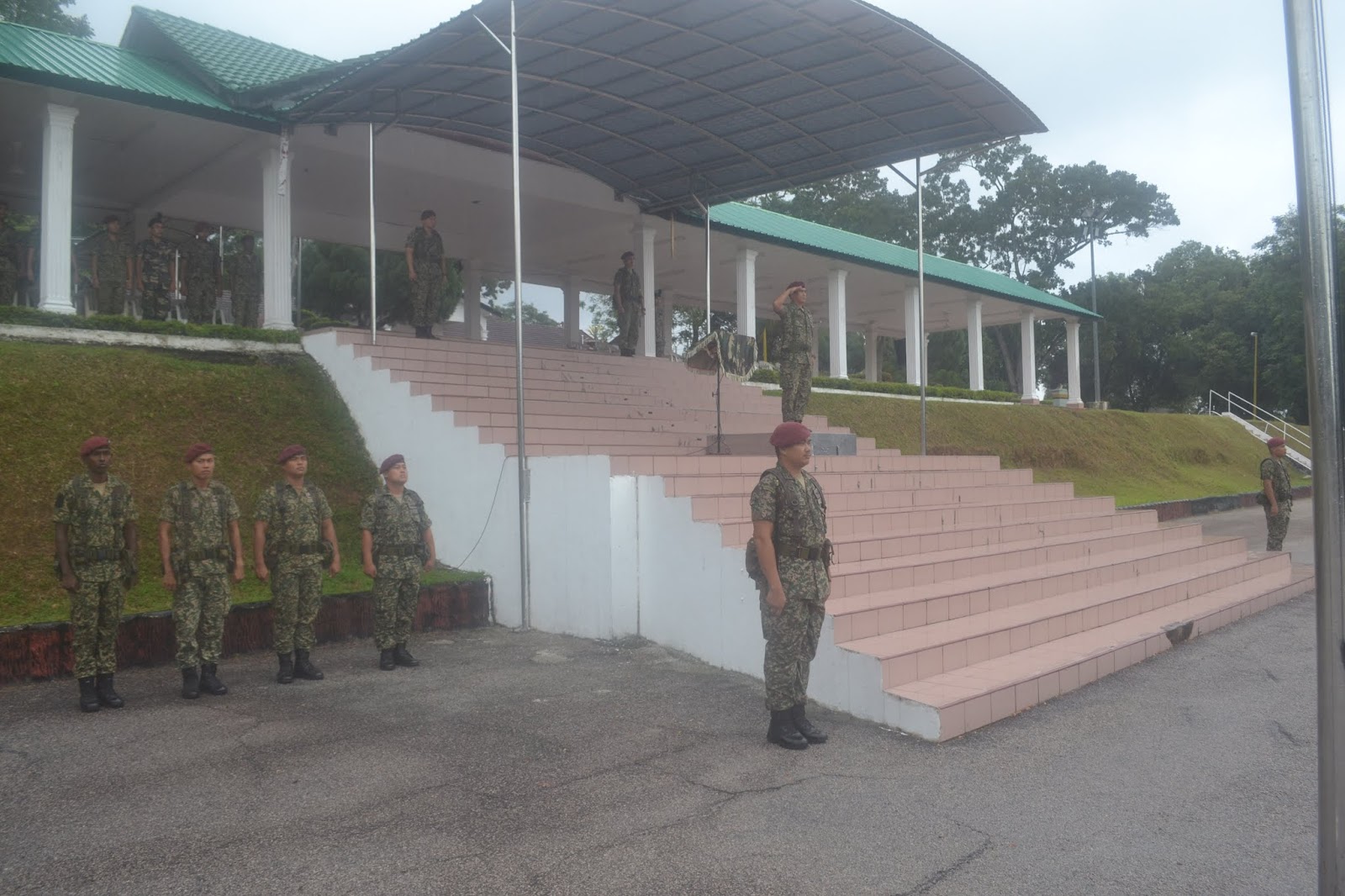 BATALION KE-8 REJIMEN RENJER DIRAJA (PARA): GALERI PASUKAN