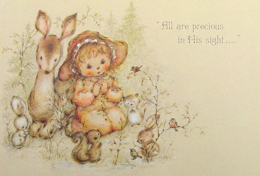 Alenquerensis: Mary Hamilton, a artista/pintora de postais da Hallmark ...