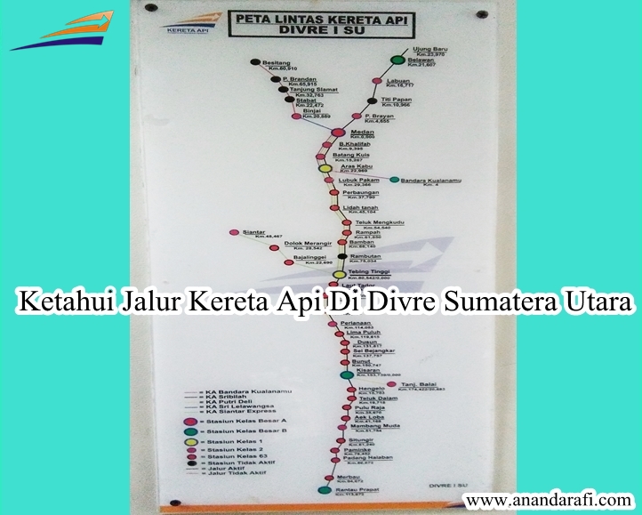 Jelajahi Jalur & Stasiun Kereta Api Di Divre 1 Sumatera Utara - Ananda Rafi