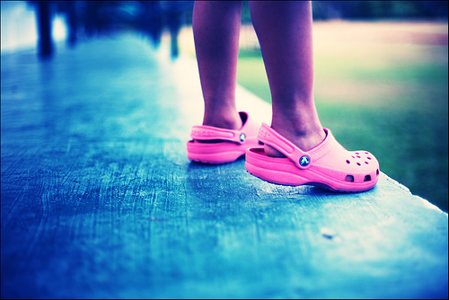 World Fashion Center: Life With Pink Crocs Clogs