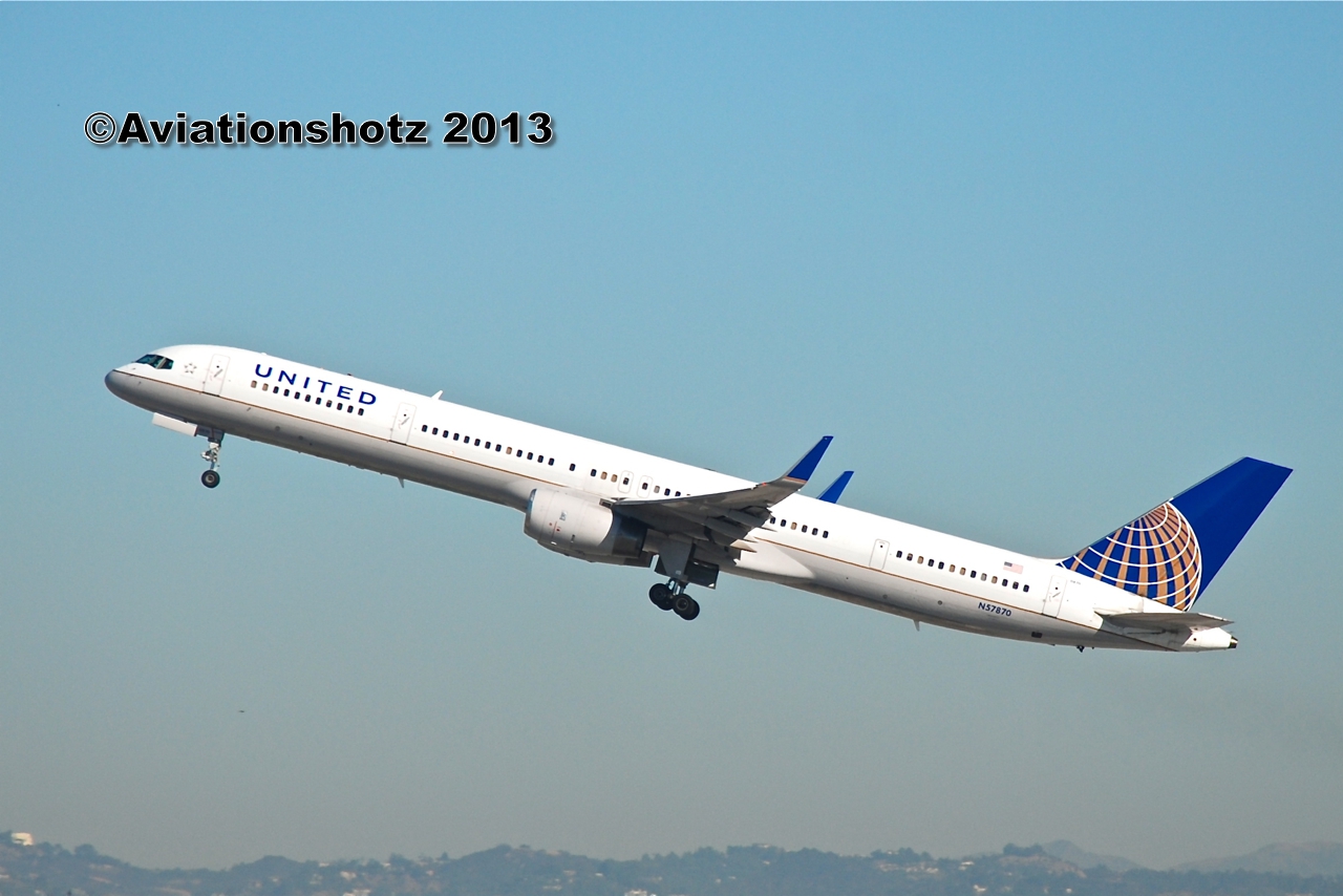 Aviationshotz: United Airlines B757-300, N57870