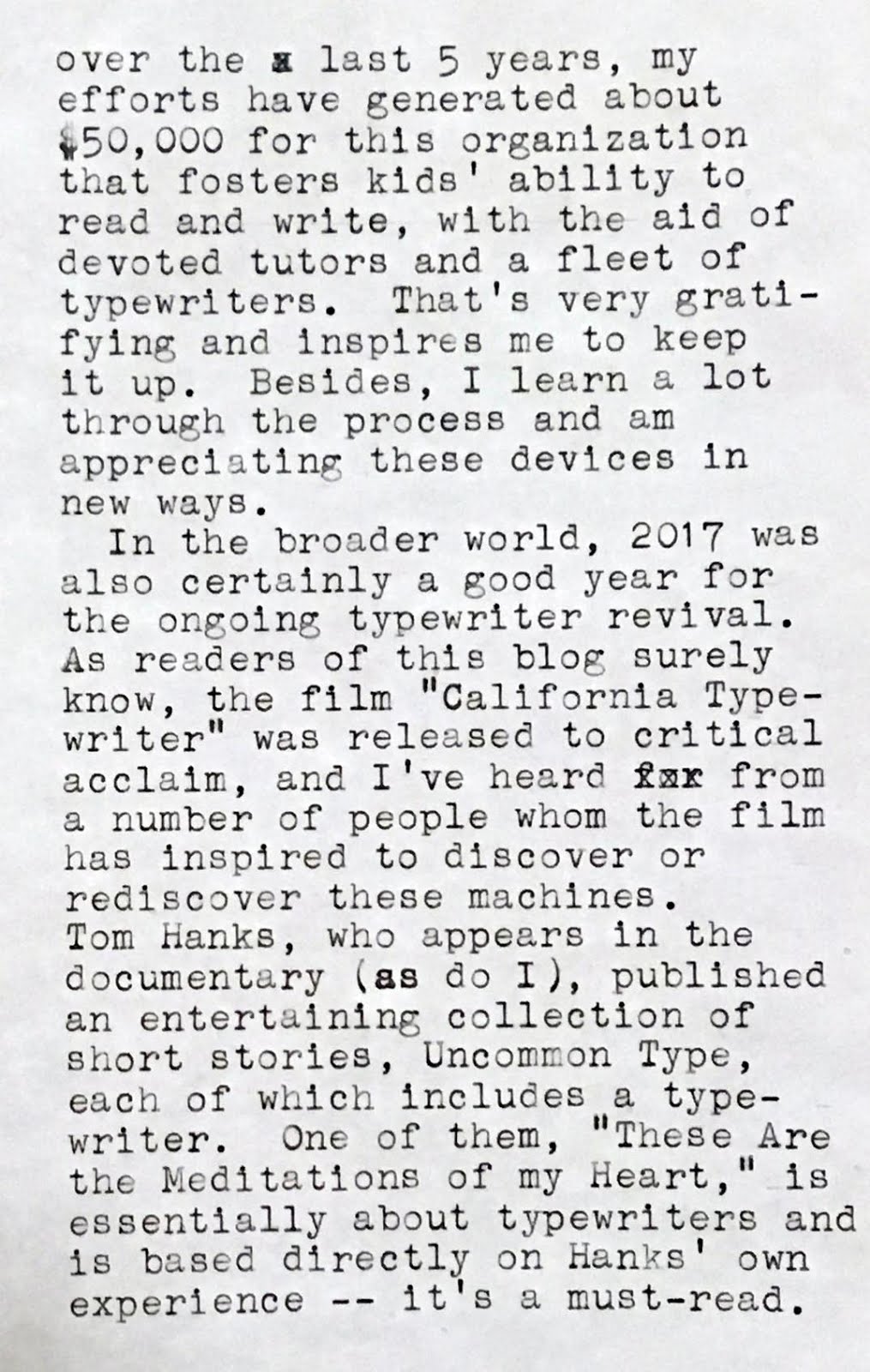 The Year in Typewriters/ /THE TYPEWRITER REVOLUTION