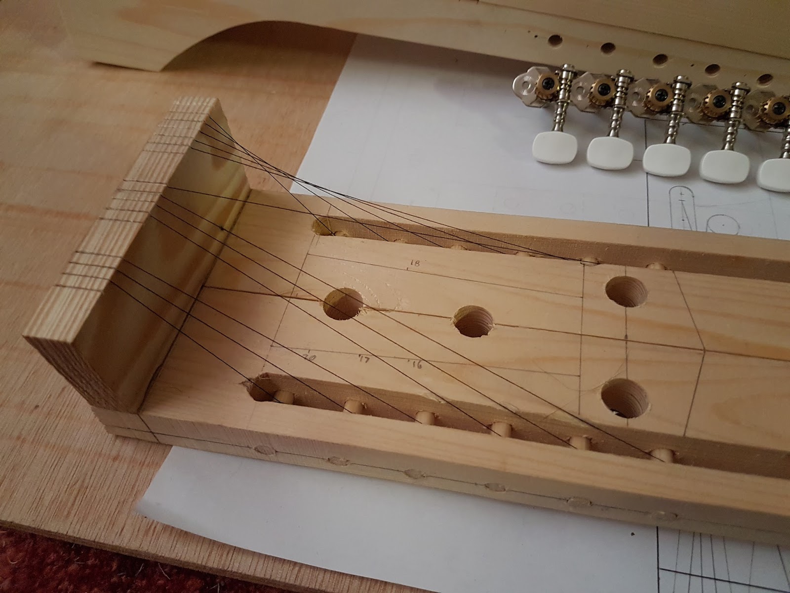 Building a Nyckelharpa: 2017