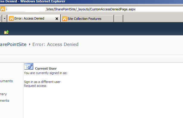SharePoint Kings: Customize Access Denied Page
