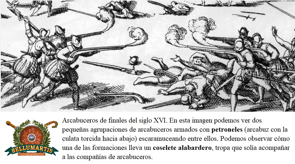 LAS COMPAÑÍAS DE ARCABUCEROS, LA ÉLITE DE LOS TERCIOS ESPAÑOLES