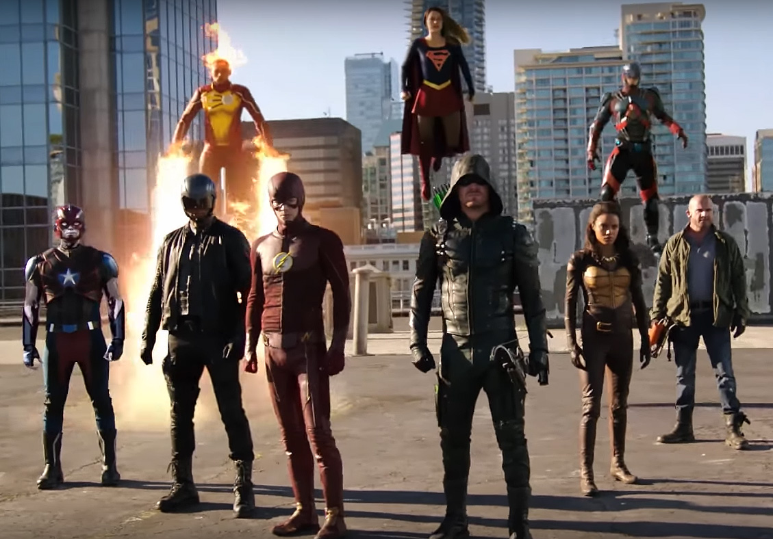 Idle Hands: CW DC TV Super Hero Four-Show Crossover Trailer is HERE!!