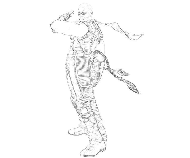 Tekken 6 Coloring Pages Coloring Coloring Pages