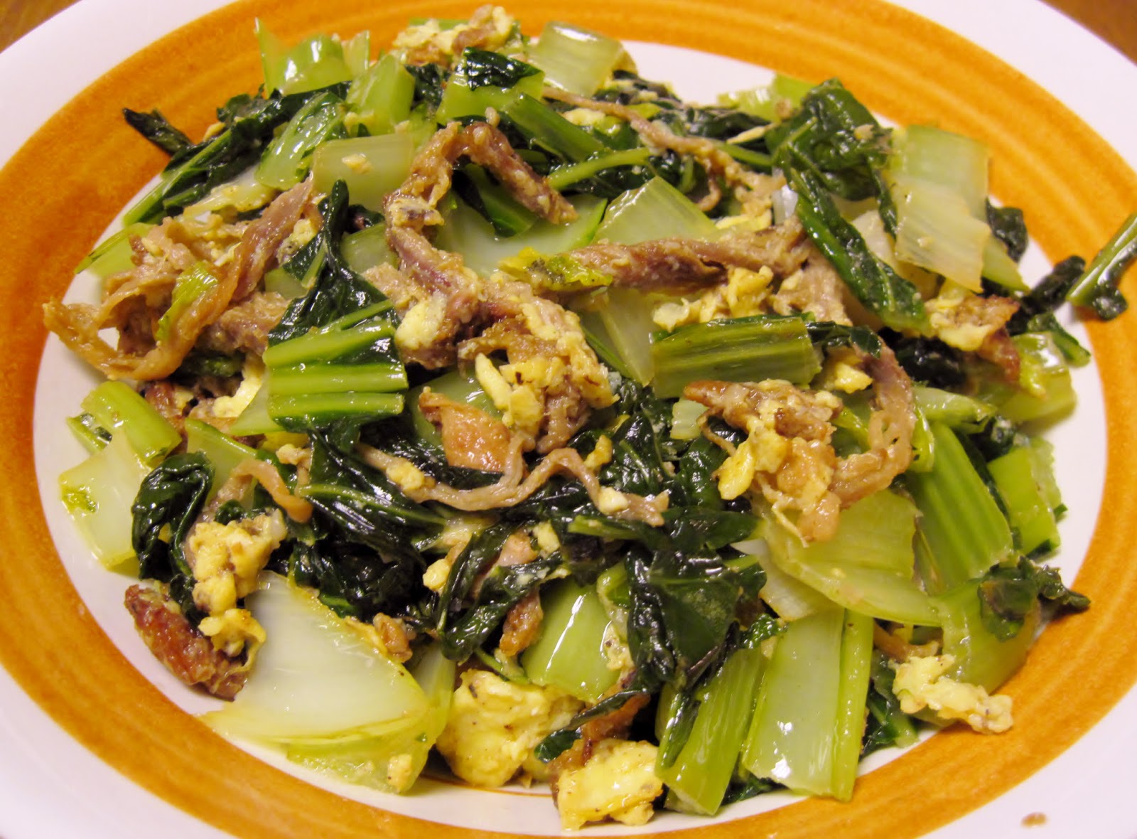 Carolina Sauce Company: Greens, Egg & Ham (Acelgas con Jamón)