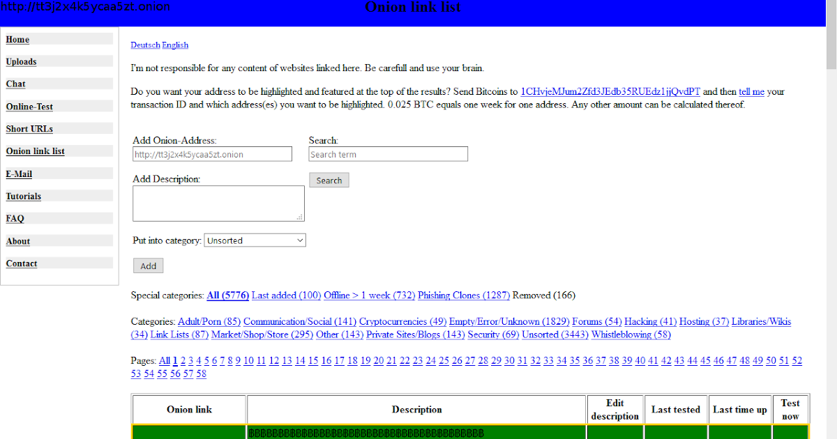 Onion link list - QuanTran's Library