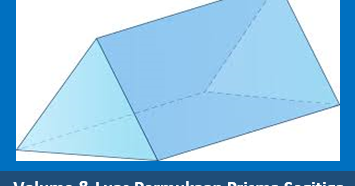 Rumus Volume Dan Luas Permukaan Prisma Segitiga