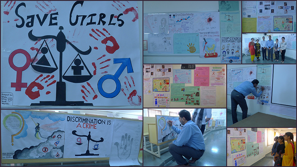 Stop Gender Discrimination Posters