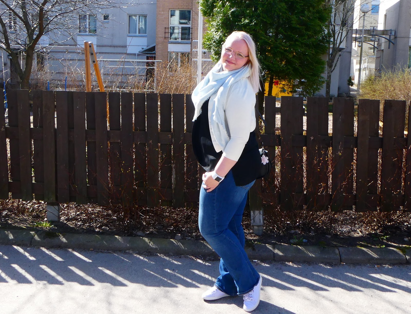 Balmuirin Capri huivi Baby Blue