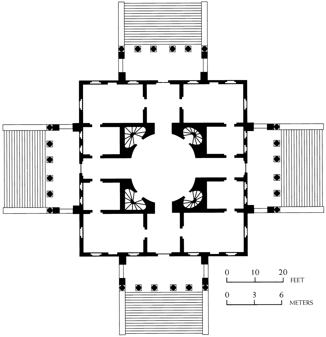 História e Arquitetura: Villa Rotonda - Andrea Palladio - Vicenza - Itália
