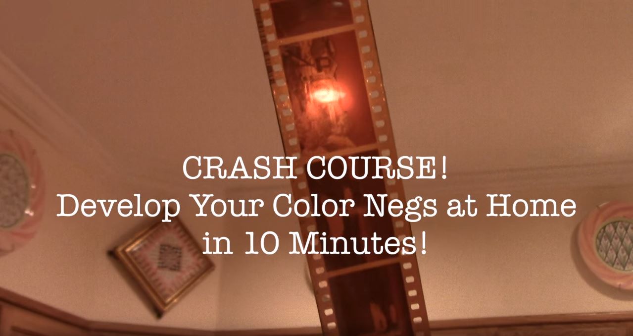 Develop Color Negatives at Home - How to - Crash Course! - Photography ...