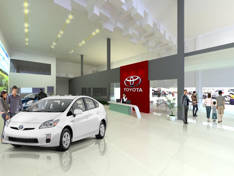 BS Design Studio: Toyota Showroom