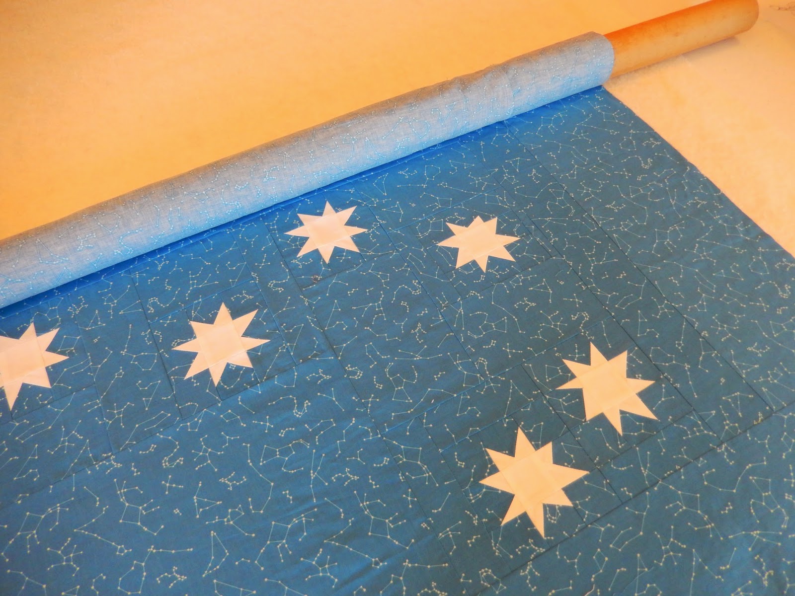 Quilting Mod : Constellation Quilt Along Part III: Finishing