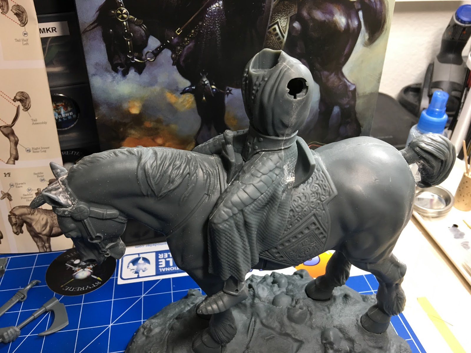 Scale Model Kit Review Blog (SMKR): Moebius Models Frazetta Death ...