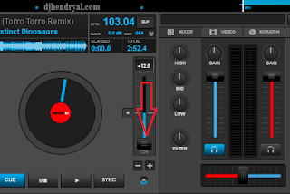 Virtual dj 8 : Fungsi fitur Pitch range dan cara merubah | DJ tips dan ...