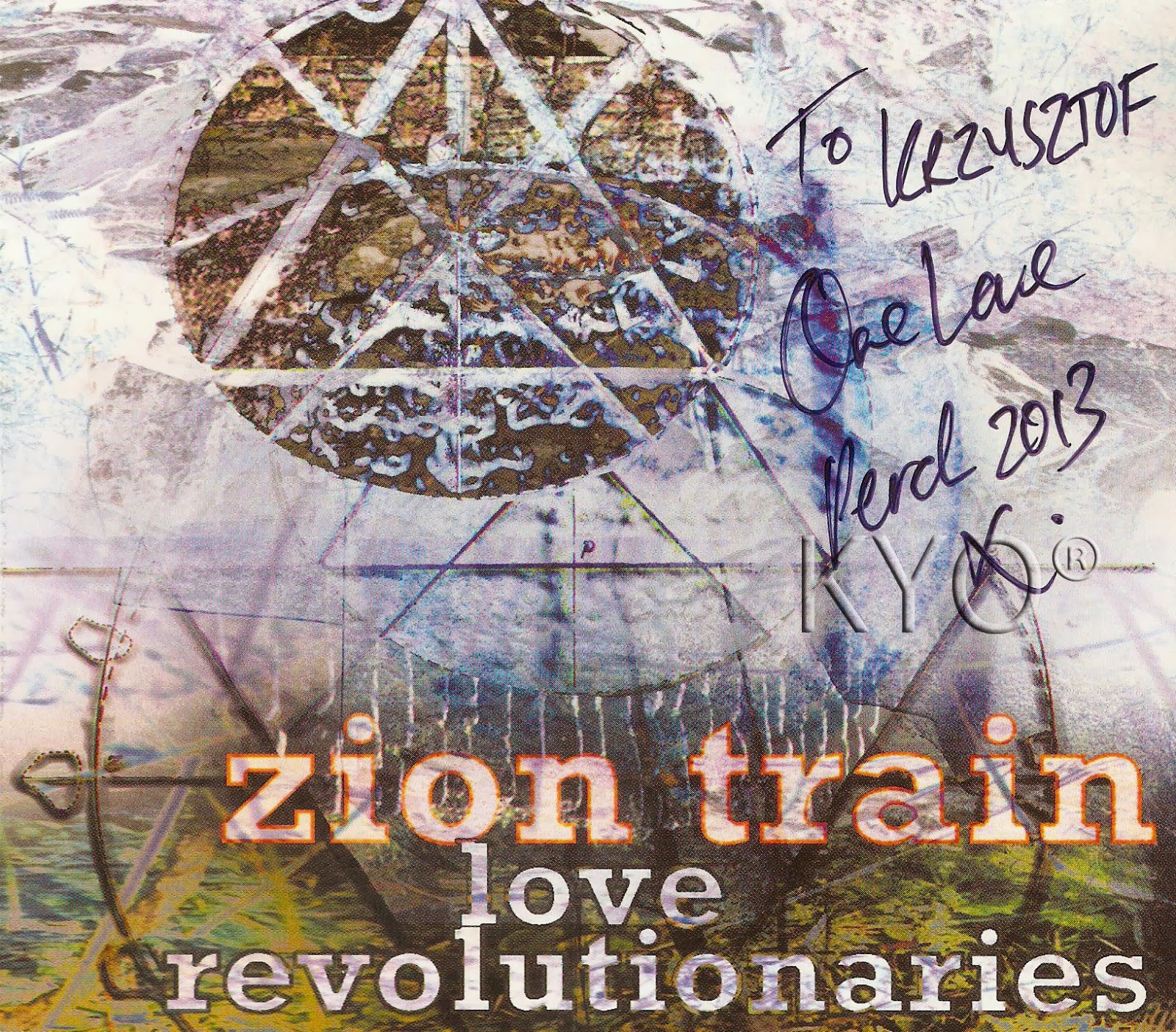 Chris Autographs: Zion Train