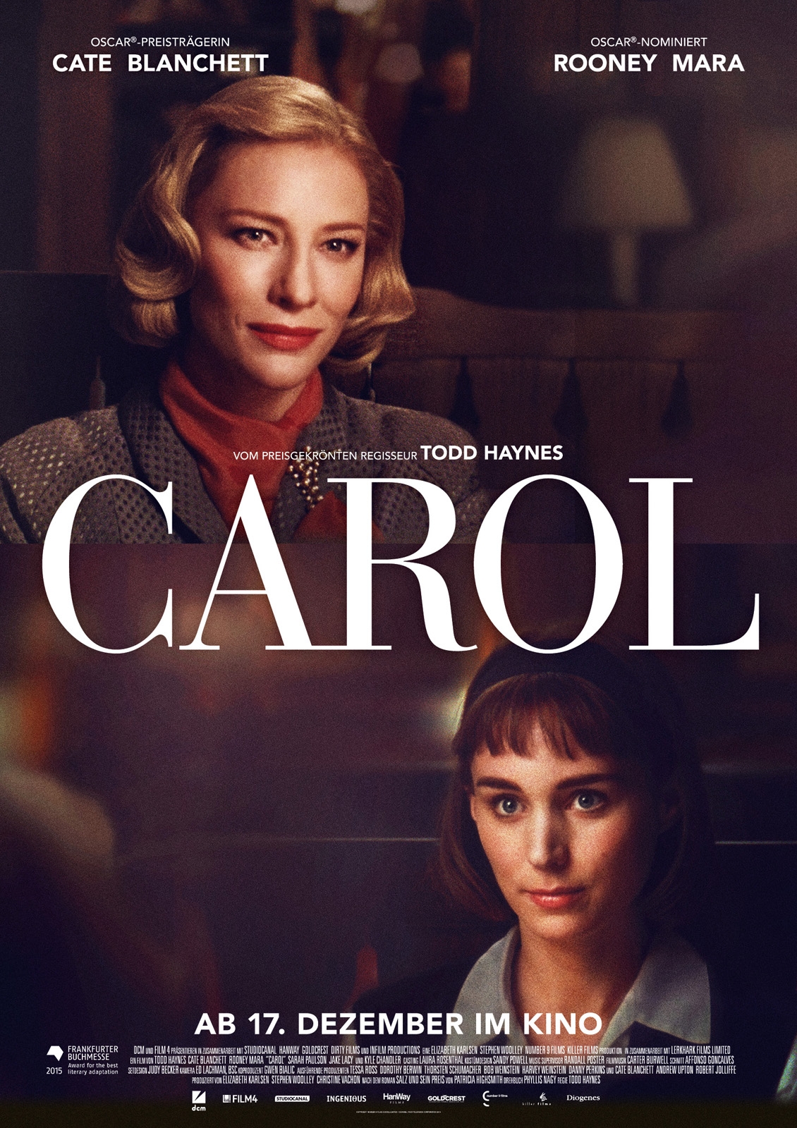 Confira a crítica dos melhores filmes do cinema: Crítica: Carol (2015)