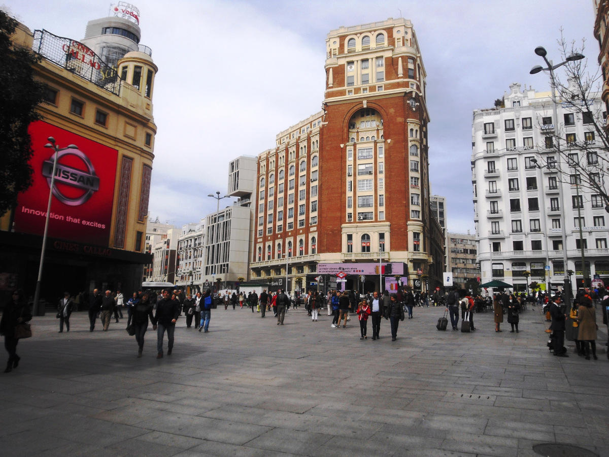 Plaza de Callao y sus históricos edificios | Cosas de Los Madriles