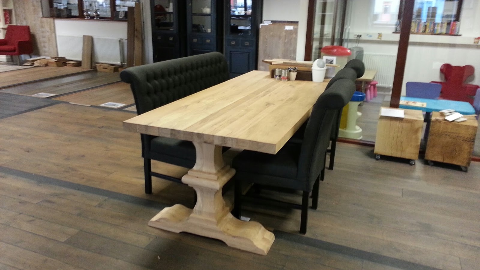 Rustieke landelijke tafel - Lindisfarne