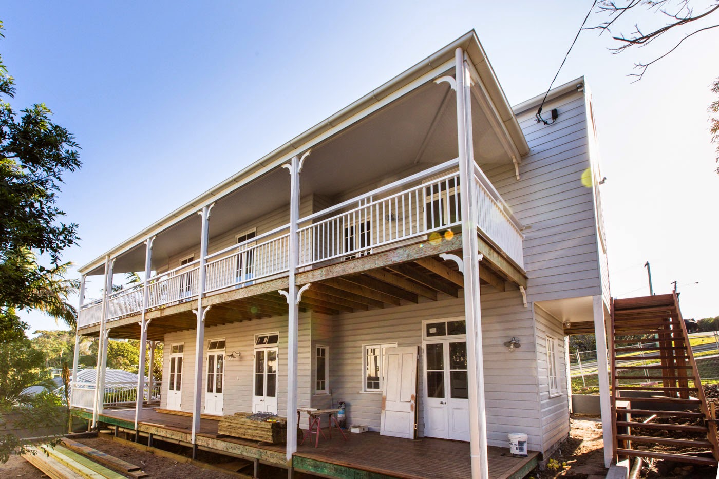 Renovating a Queenslander: Verandah decking