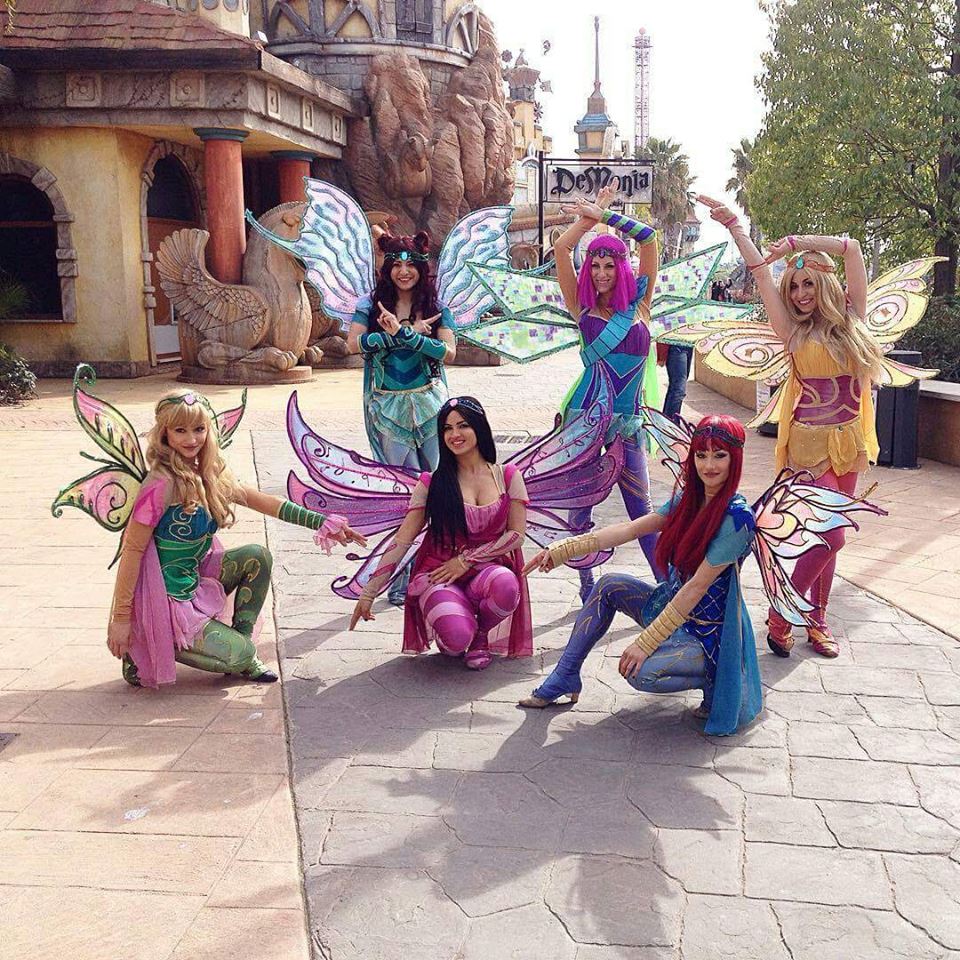 Foto de las Winx Bloomix en el show de Rainbow Magic Land ~ My Winx ...