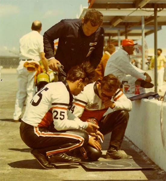 POPPA WHEELIE: Cal Rayborn laps entire field Daytona 1968