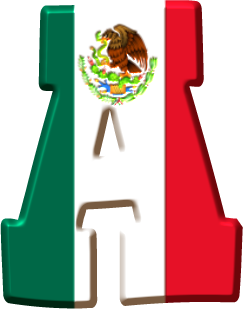 Alfabeto con la Bandera de México. - Oh my Alfabetos!